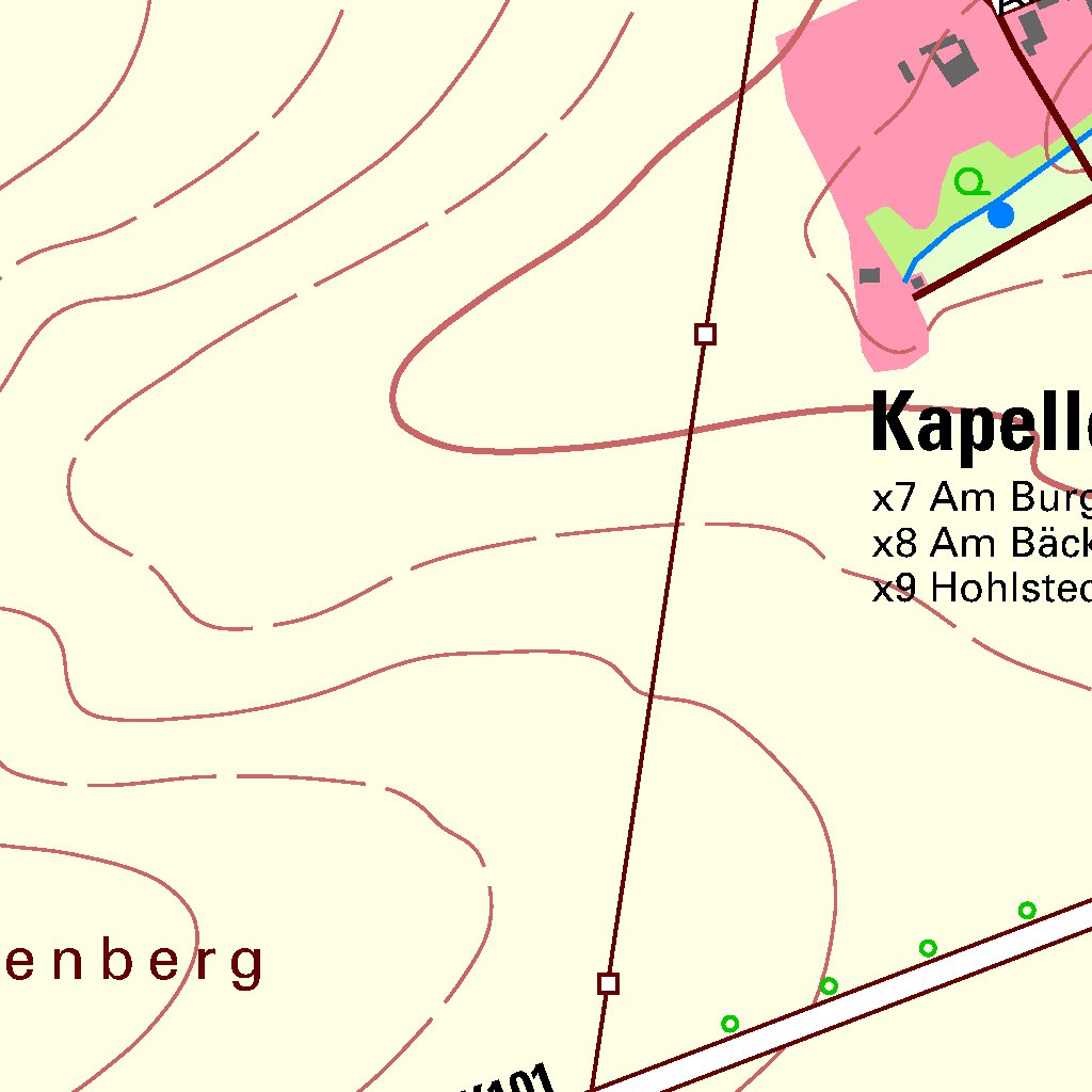 Apolda-Oberndorf [5034-NO] Map by Thuringer Landesamt Fur ...