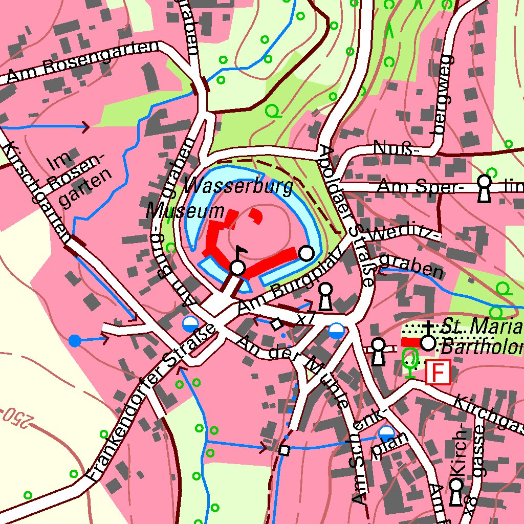 Apolda-Oberndorf [5034-NO] Map by Thuringer Landesamt Fur ...
