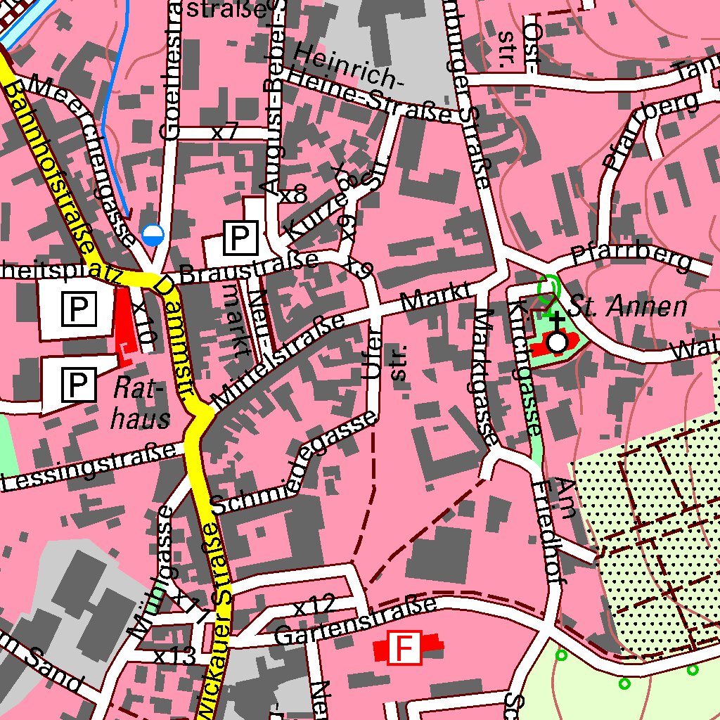 Meerane [5140-NO] Map by Thuringer Landesamt Fur Bodenmanagement Und ...