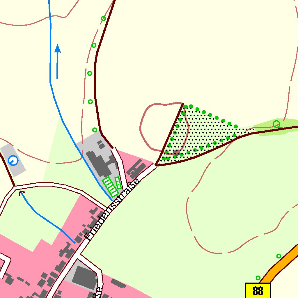 Ohrdruf [5130-SW] Map by Thuringer Landesamt Fur Bodenmanagement Und ...
