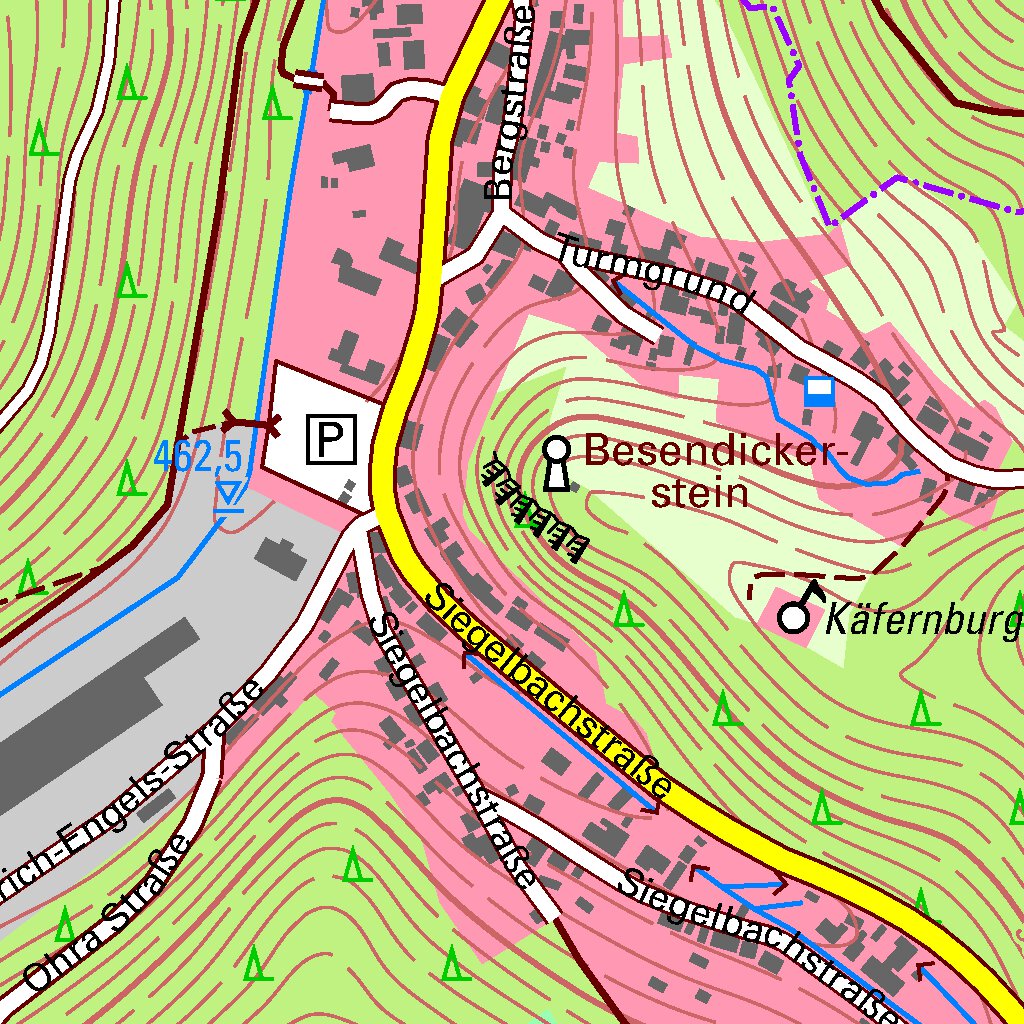 Luisenthal [5230-NW] Map by Thuringer Landesamt Fur Bodenmanagement Und ...