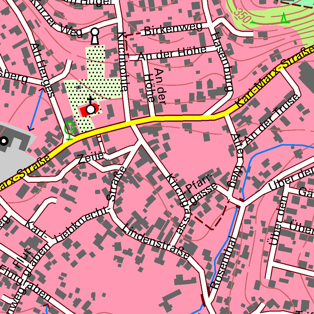 Breitungen (Werra) [5228-NW] Map by Thuringer Landesamt Fur ...