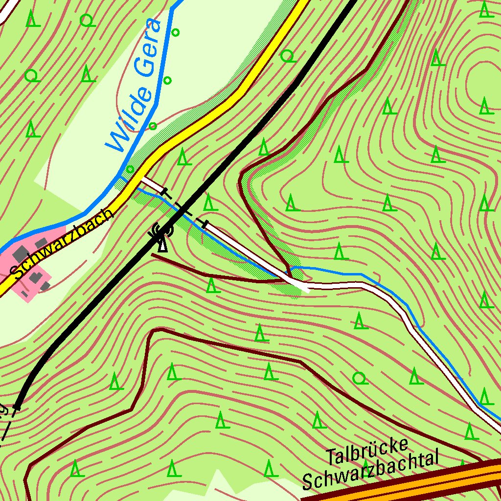 Gräfenroda [5230-SO] Map by Thuringer Landesamt Fur Bodenmanagement Und ...