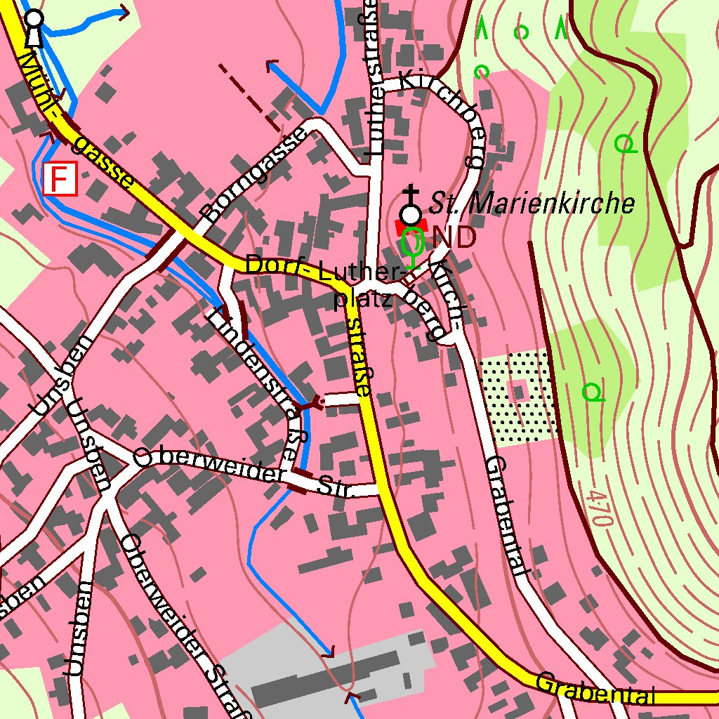 Tann (Rhön) [5326-SW] Map by Thuringer Landesamt Fur Bodenmanagement ...