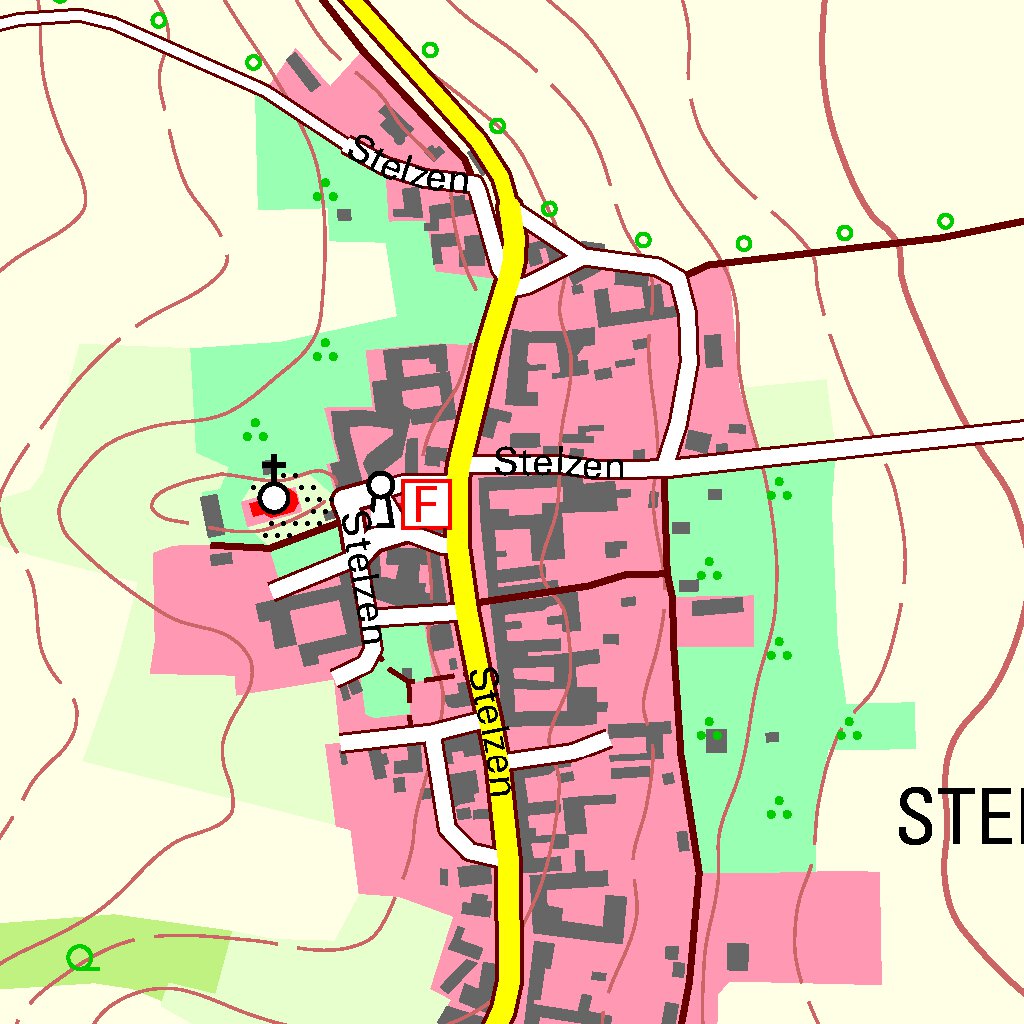 Reuth [5537-NO] Map by Thuringer Landesamt Fur Bodenmanagement Und ...