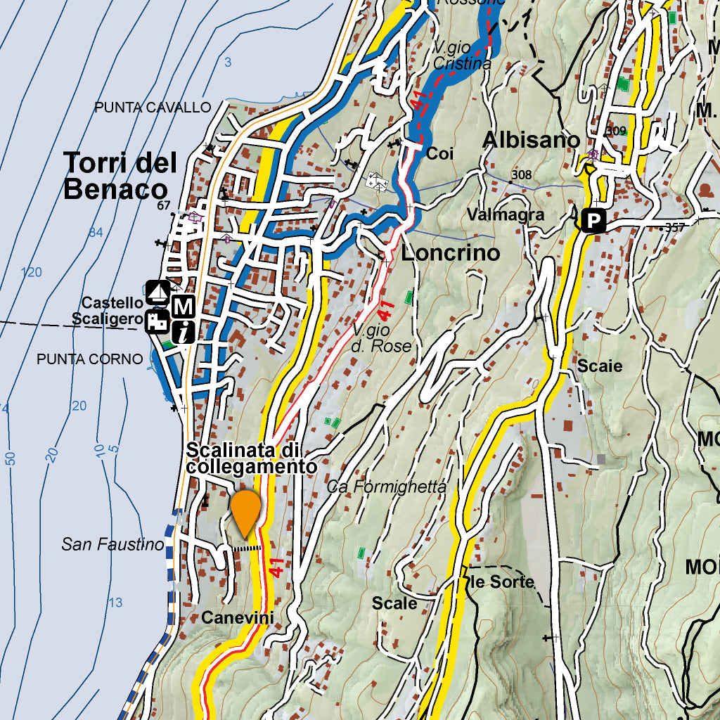 Torri del Benaco Map by CARTAGO | Avenza Maps