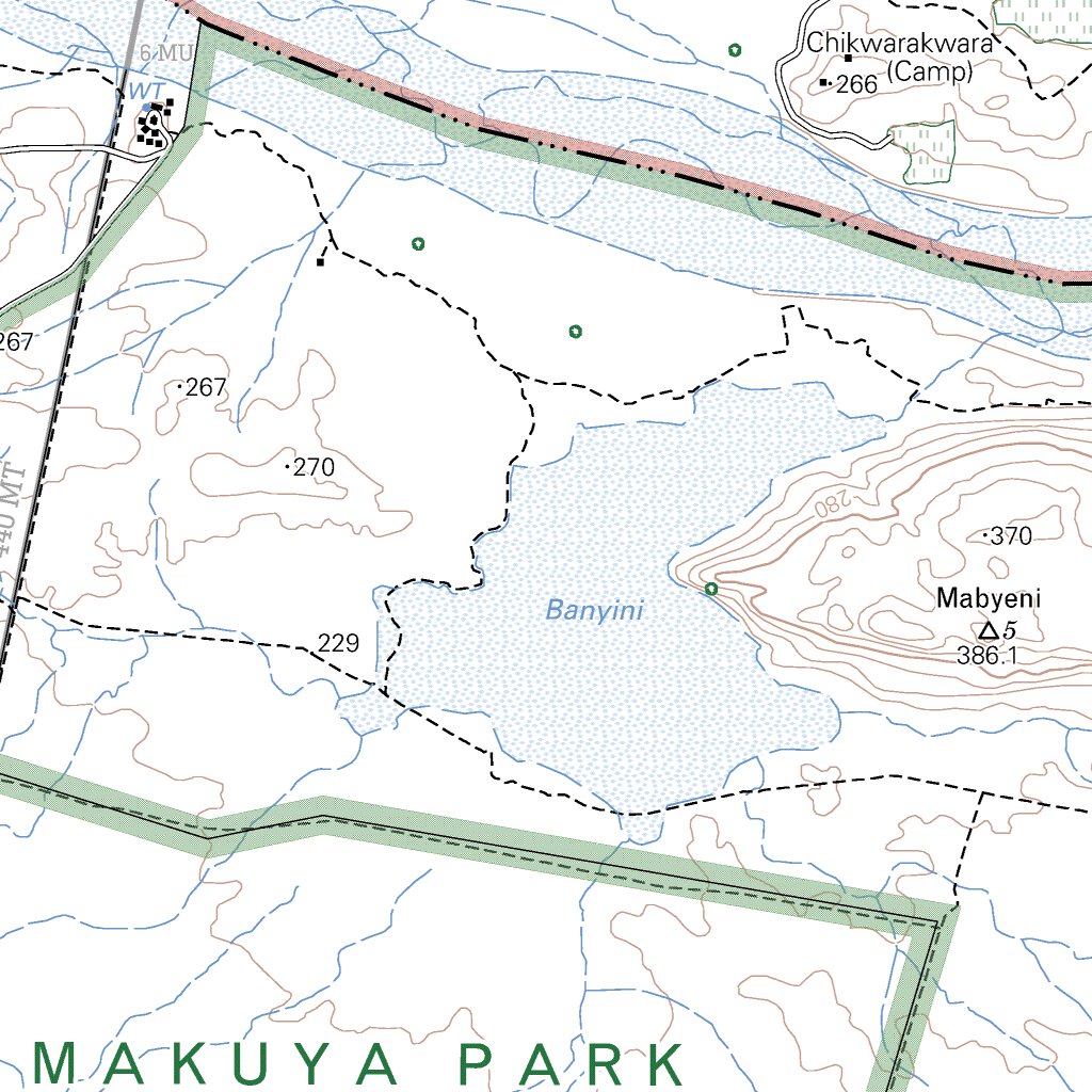 2231AC MABYENI Map by Chief Directorate: National Geo-spatial ...