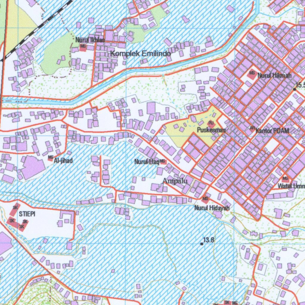 Teluk Bayur (0715-3221) Map by Badan Informasi Geospasial | Avenza Maps