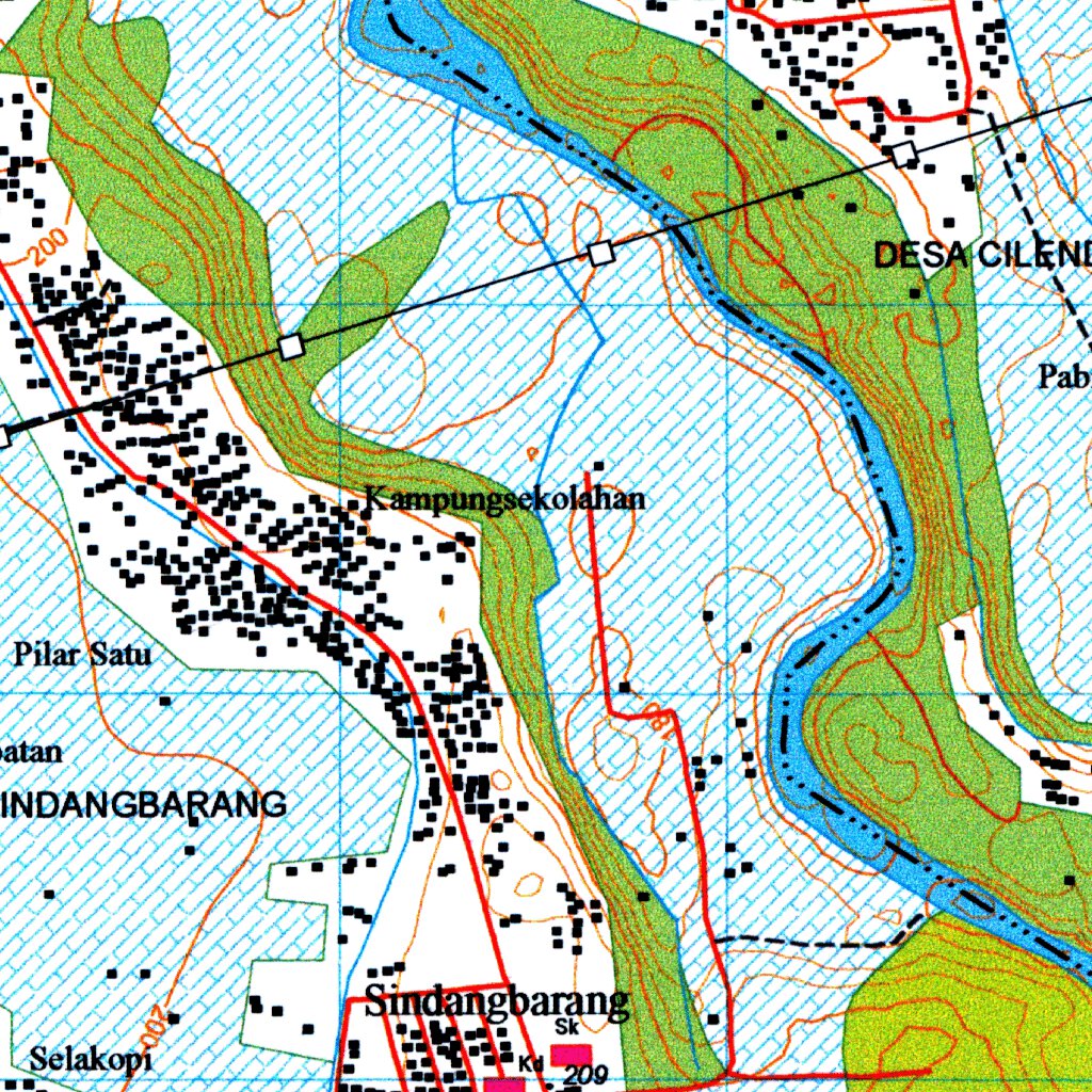 Semplak (1209-1434) Map by Badan Informasi Geospasial | Avenza Maps