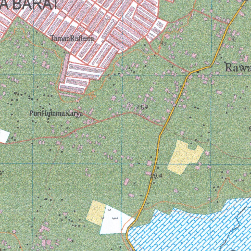 Pengasinan (1209-5137) Map by Badan Informasi Geospasial | Avenza Maps