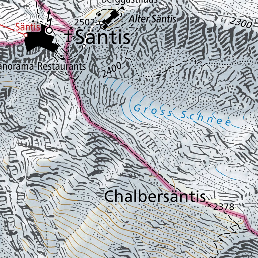 Wildhaus, 1:10,000 map by SwissTopo | Avenza Maps