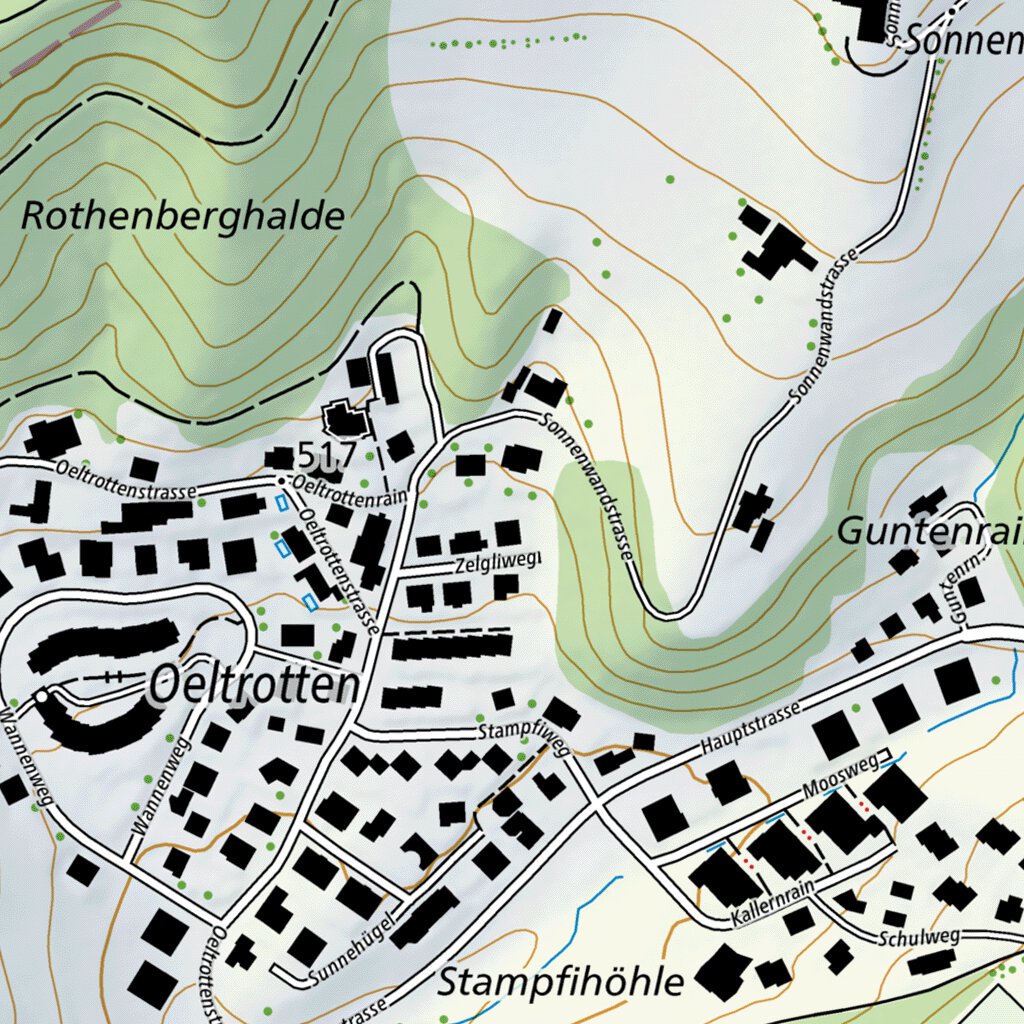 Zofingen, 1:10,000 Map by SwissTopo | Avenza Maps