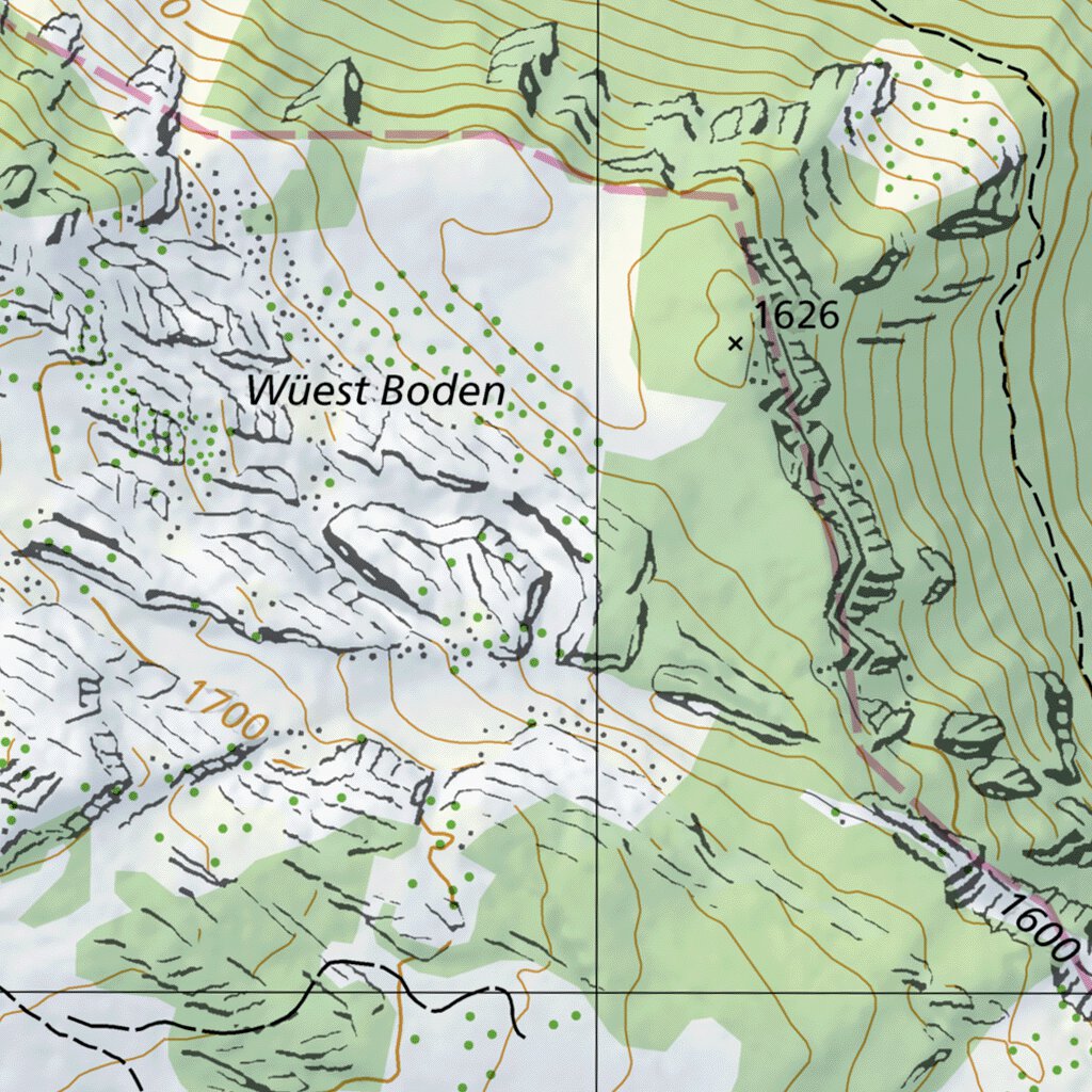 Beckenried, 1:10,000 Map by SwissTopo | Avenza Maps