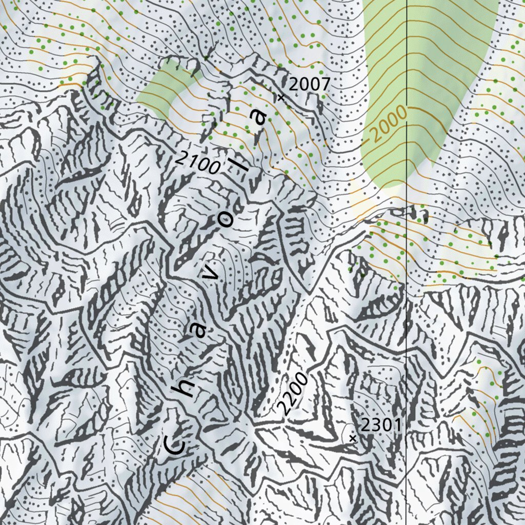 Sent 1, 1:10,000 Map by SwissTopo | Avenza Maps