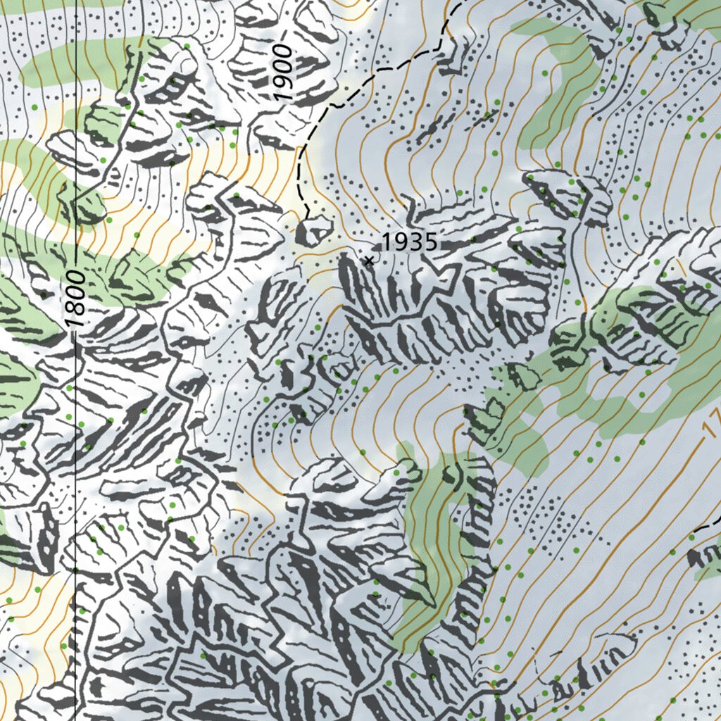 Jaun, 1:10,000 Map by SwissTopo | Avenza Maps