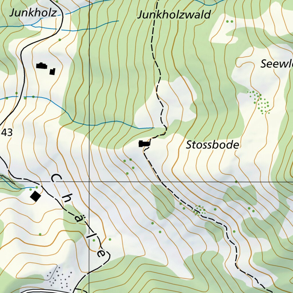 Zweisimmen, 1:10,000 Map by SwissTopo | Avenza Maps