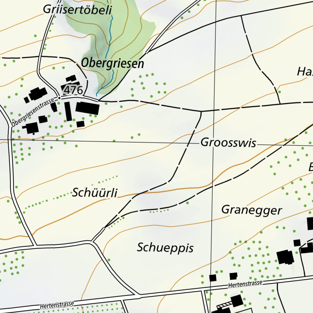 Frauenfeld, 1:10,000 Map by SwissTopo | Avenza Maps