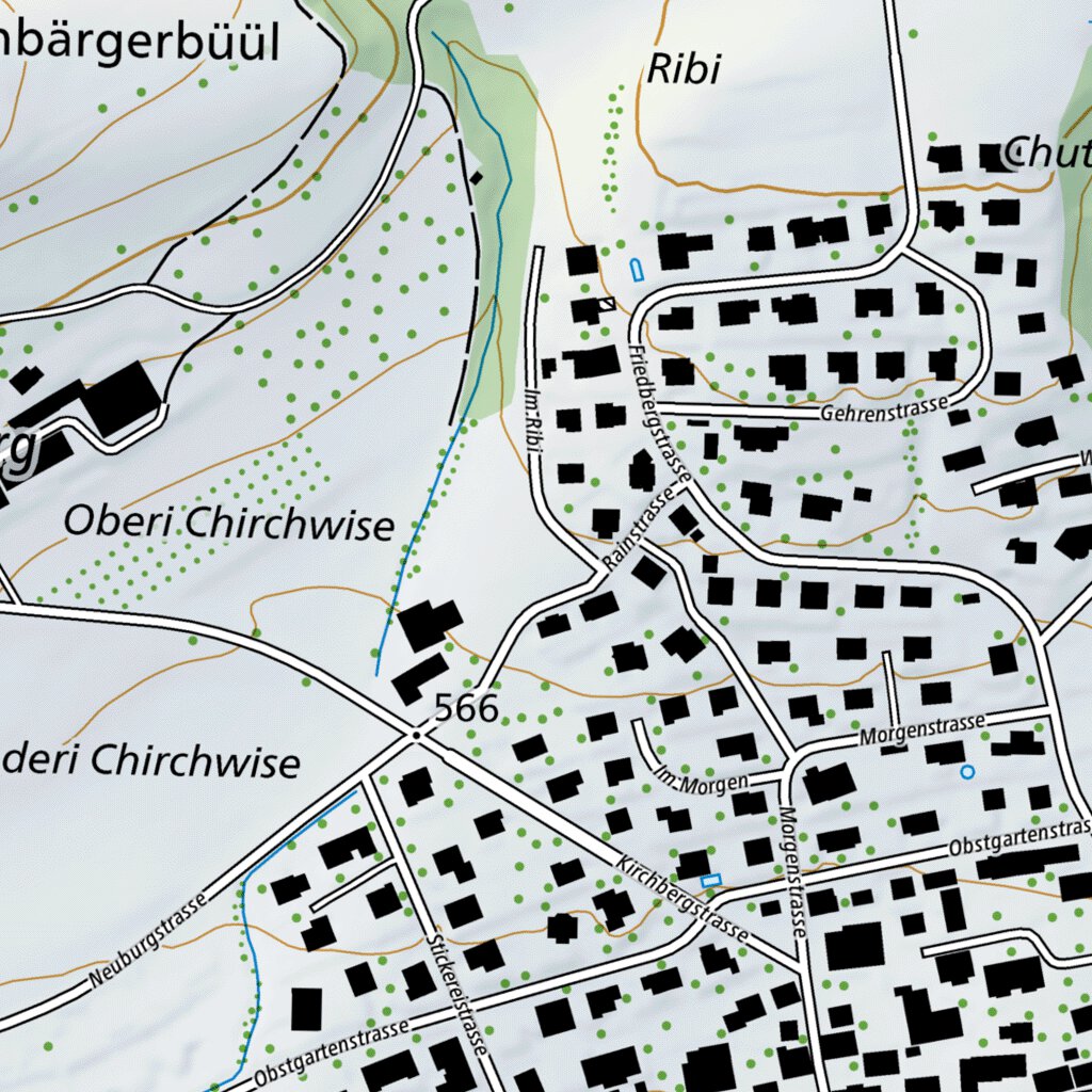 Frauenfeld, 1:10,000 Map by SwissTopo | Avenza Maps