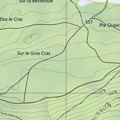 Courroux, 1:10,000 Map by SwissTopo | Avenza Maps