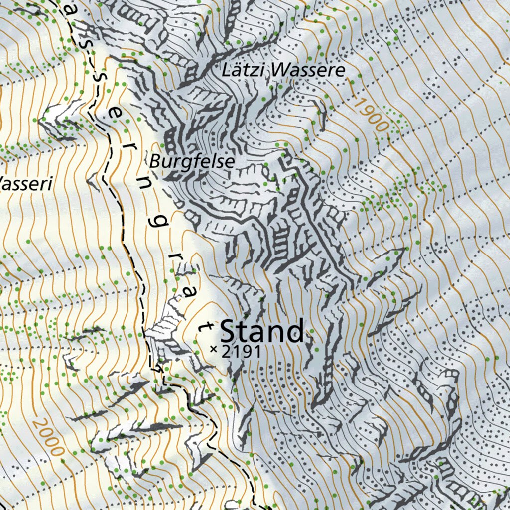 Saanen 3, 1:10,000 Map by SwissTopo | Avenza Maps