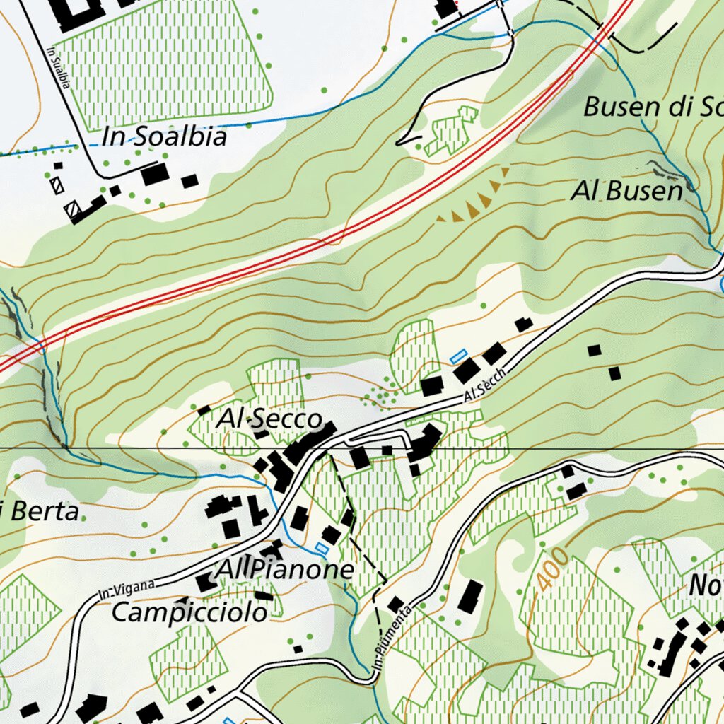 Camorino, 1:10,000 Map by SwissTopo | Avenza Maps