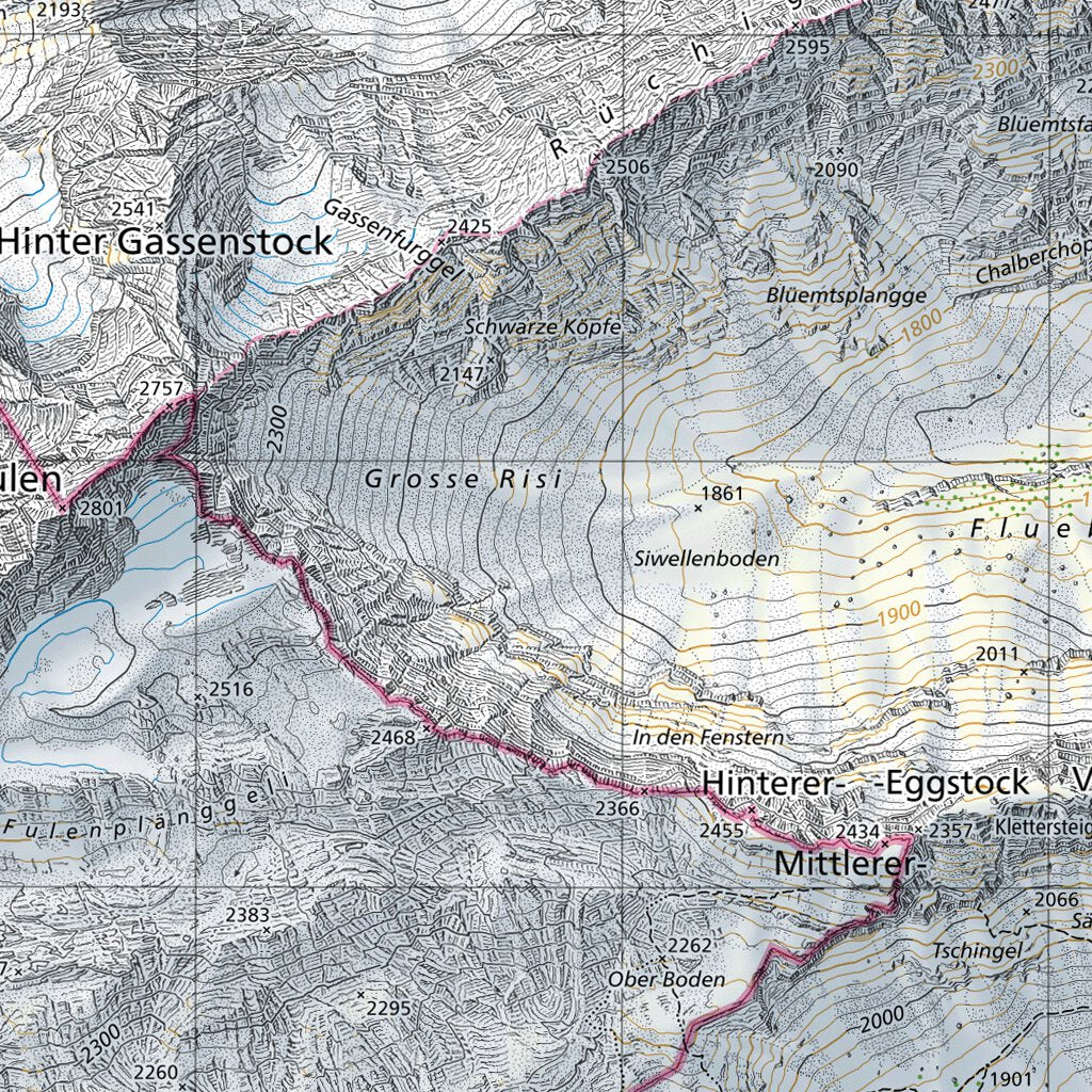 Beckenried, 1:25,000 Map by SwissTopo | Avenza Maps