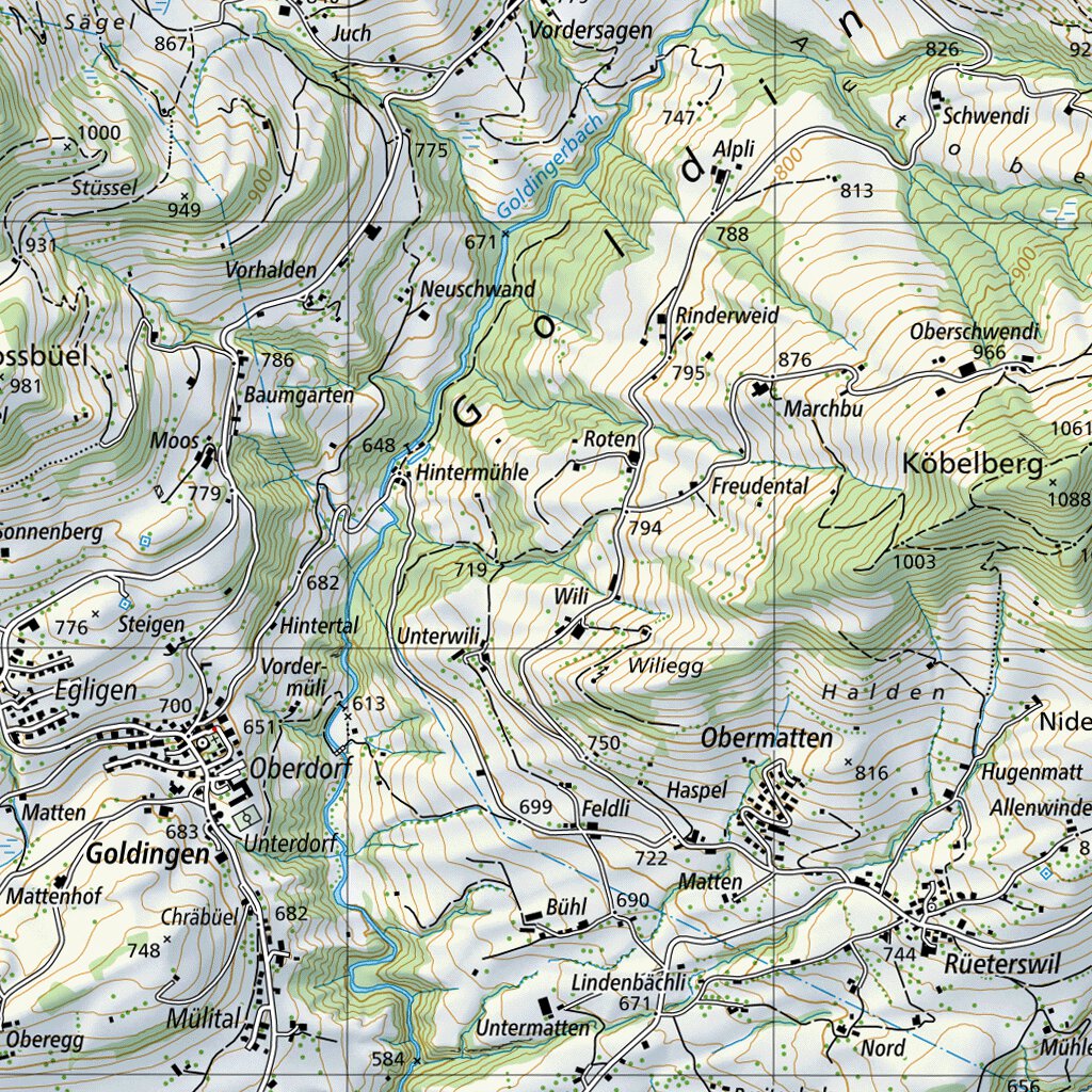 Säntis, 1:25,000 Map by SwissTopo | Avenza Maps
