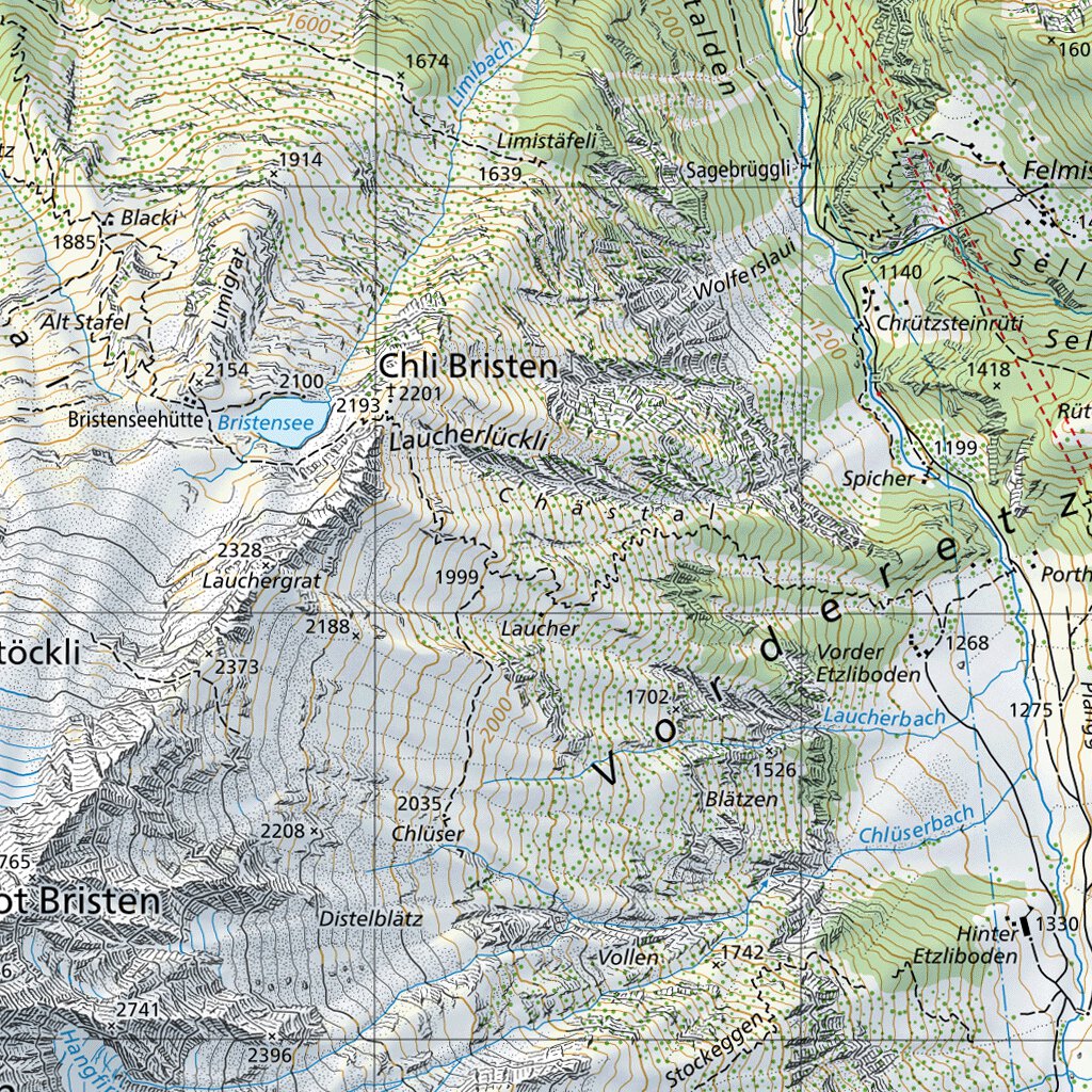 Thun, 1:25,000 Map by SwissTopo | Avenza Maps