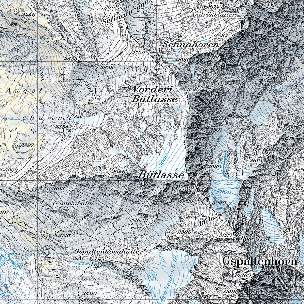 Splügenpass, 1:25,000 Map by SwissTopo | Avenza Maps