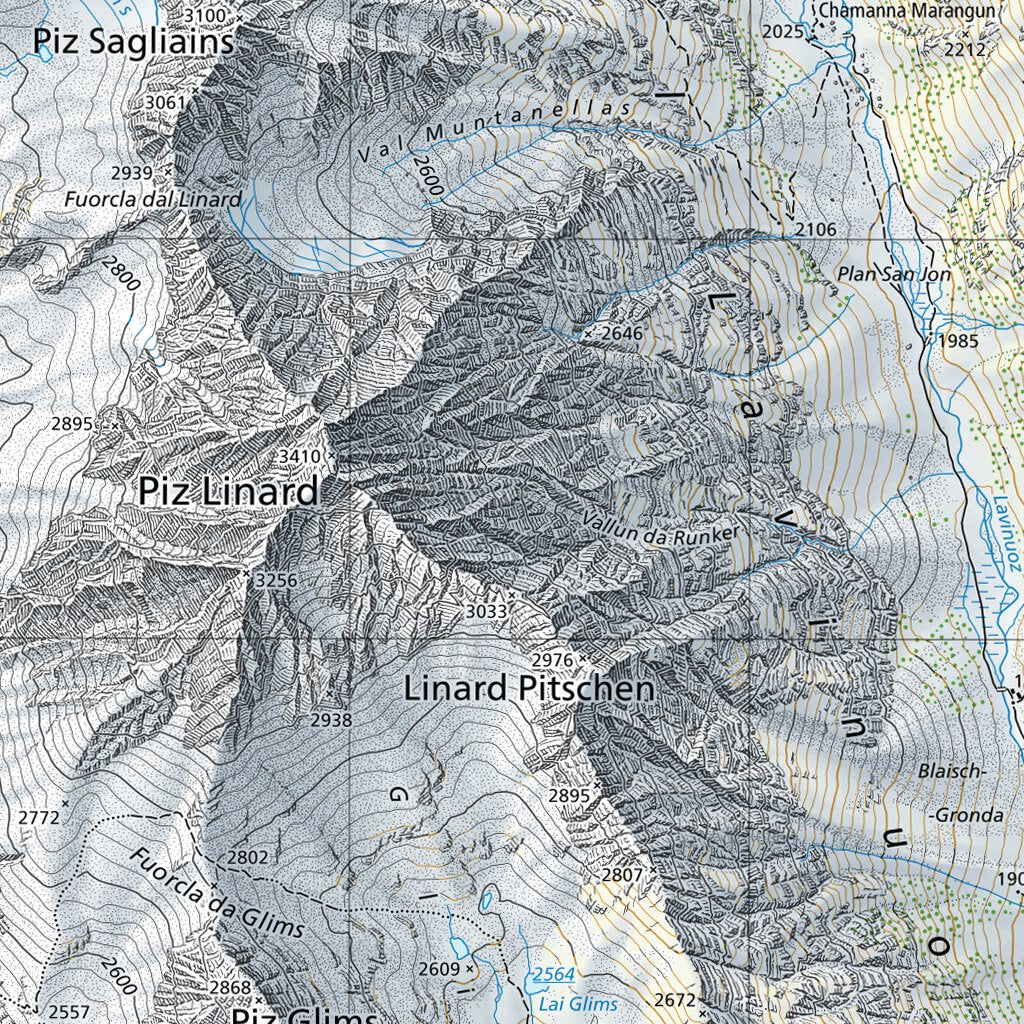 Romont, 1:25,000 Map by SwissTopo | Avenza Maps