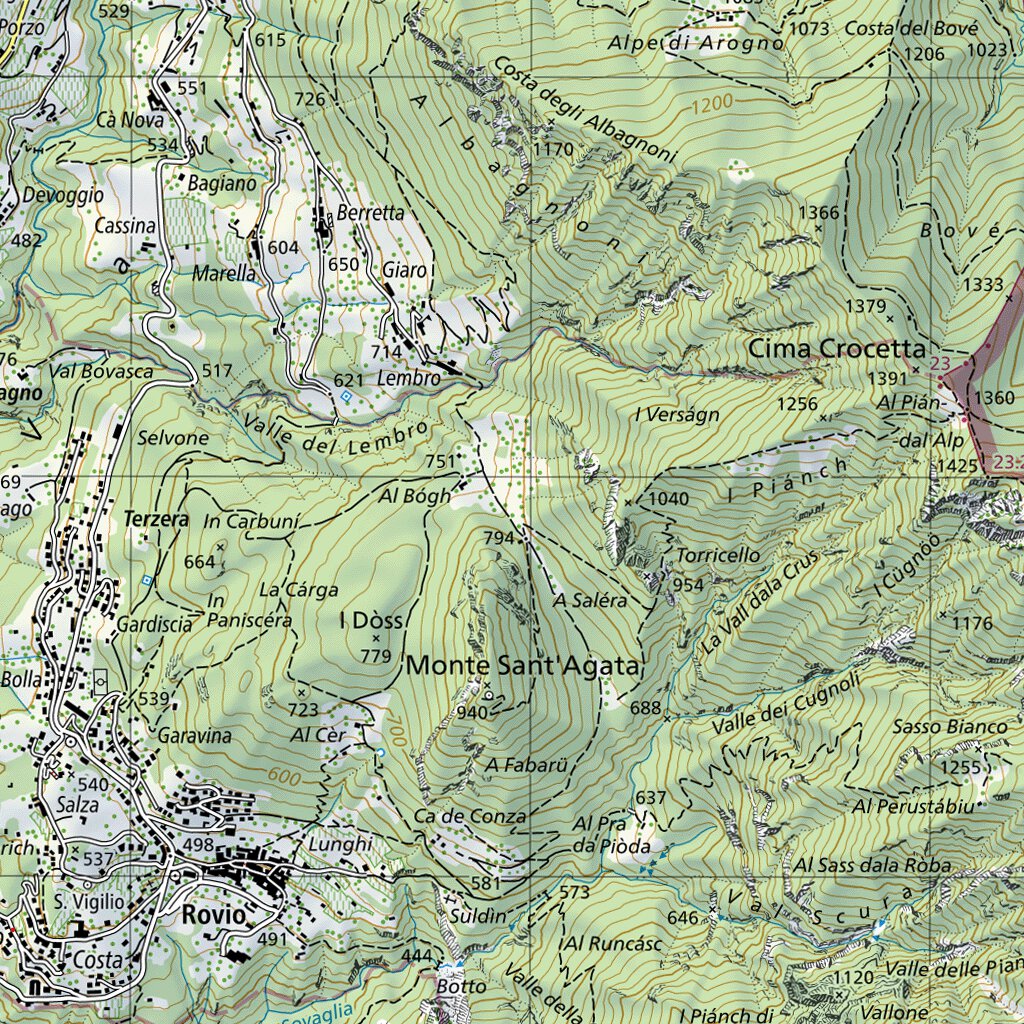 Luino, 1:25,000 Map by SwissTopo | Avenza Maps