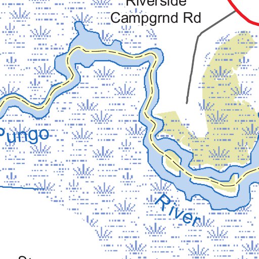 Pungo River Game Land Map by North Carolina Wildlife Resources ...