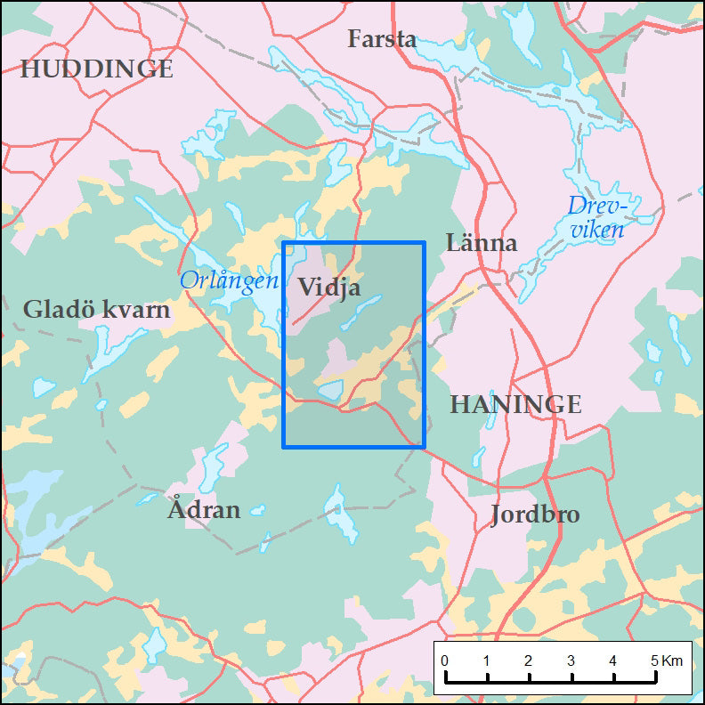Månskensbondens runda Map by UtaGaKartor | Avenza Maps