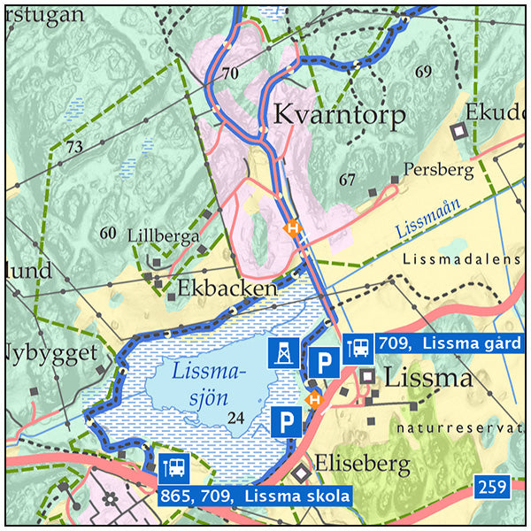 Månskensbondens runda Map by UtaGaKartor | Avenza Maps