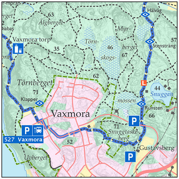 Stigfinnarens runda Map by UtaGaKartor | Avenza Maps