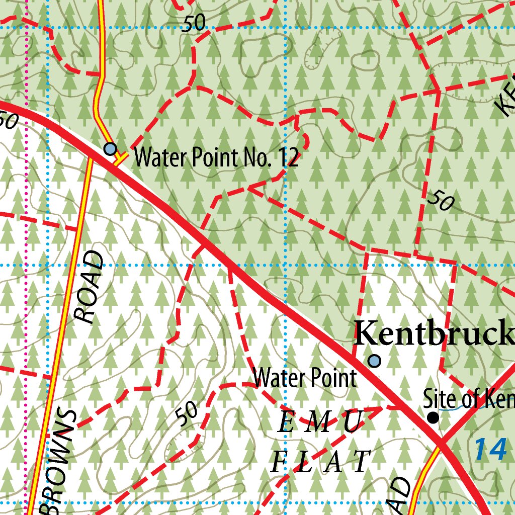 Great South West Walk - Nelson Map by Carto Graphics | Avenza Maps