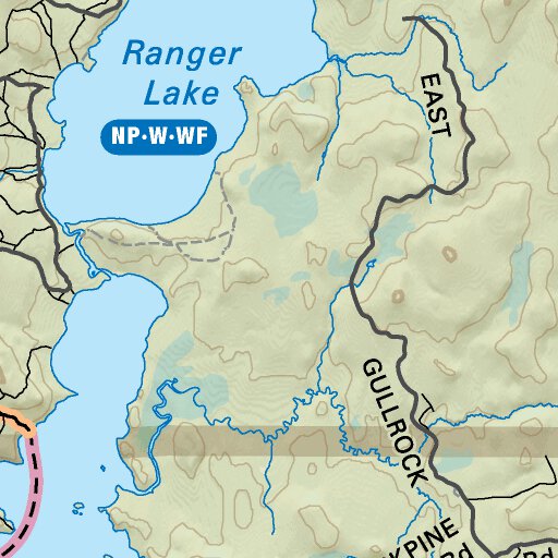 NWON62 Red Lake - Northwestern Ontario Topo Map by Backroad Mapbooks ...