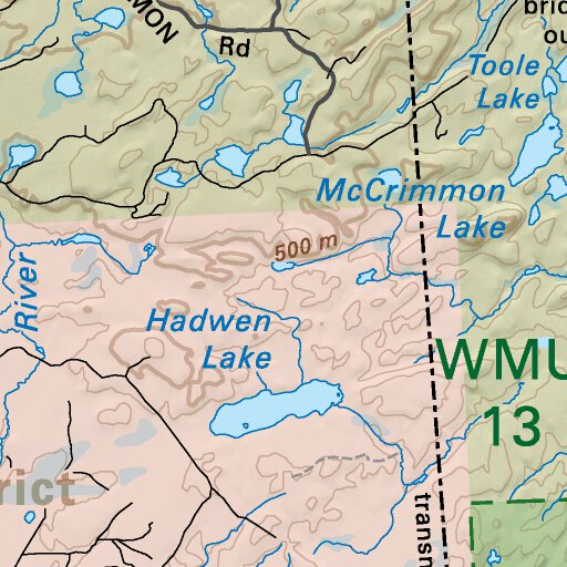 NWON15 Dog Lake - Northwestern Ontario Topo Map by Backroad Mapbooks ...