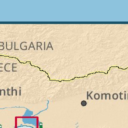 Porto Lagos Port, Greece | ROUTE maps Map by ROUTE maps | Avenza Maps