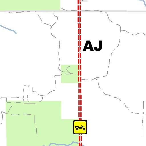 AJ Route Map by MI DNR | Avenza Maps