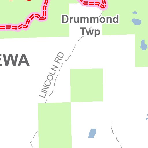 Drummond Island Route And Trail West Map by MI DNR | Avenza Maps