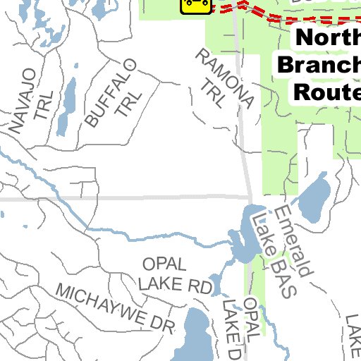 North Branch Route Map by MI DNR | Avenza Maps