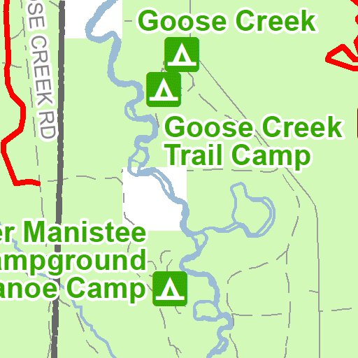 Frederic Trail And Route North Map by MI DNR | Avenza Maps