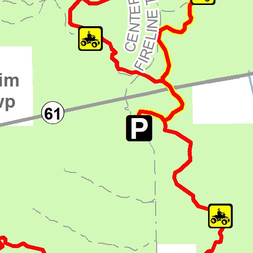 Gladwin Trail And Route Map by MI DNR | Avenza Maps