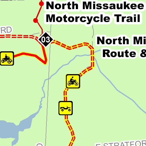 North Missaukee Motorcycle And MCCCT Map by MI DNR | Avenza Maps
