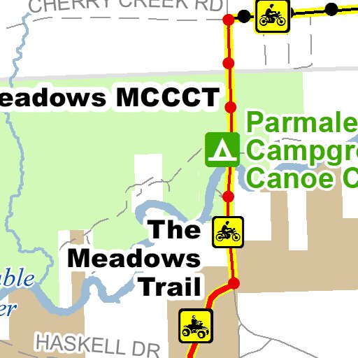 Mio To Meadows MCCCT Map by MI DNR | Avenza Maps