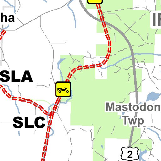 SLC Route Map by MI DNR | Avenza Maps