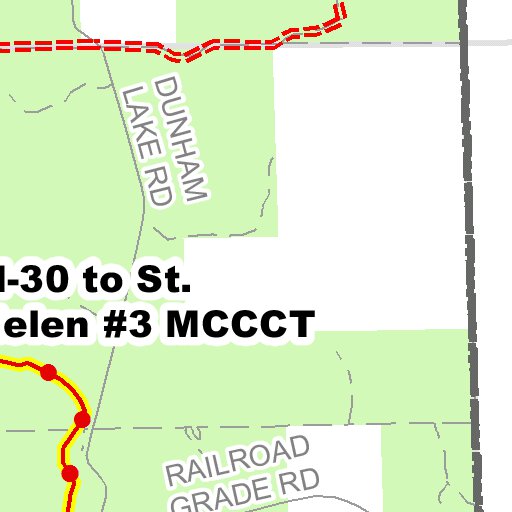 St Helen Trail And Route South Map by MI DNR | Avenza Maps