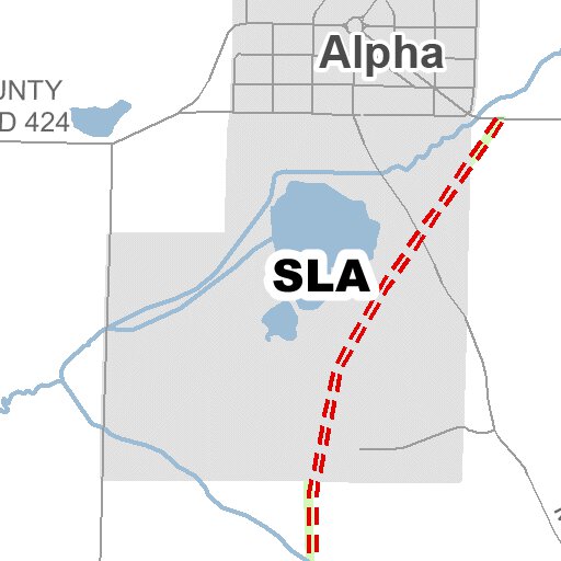 SLA Route Map by MI DNR | Avenza Maps