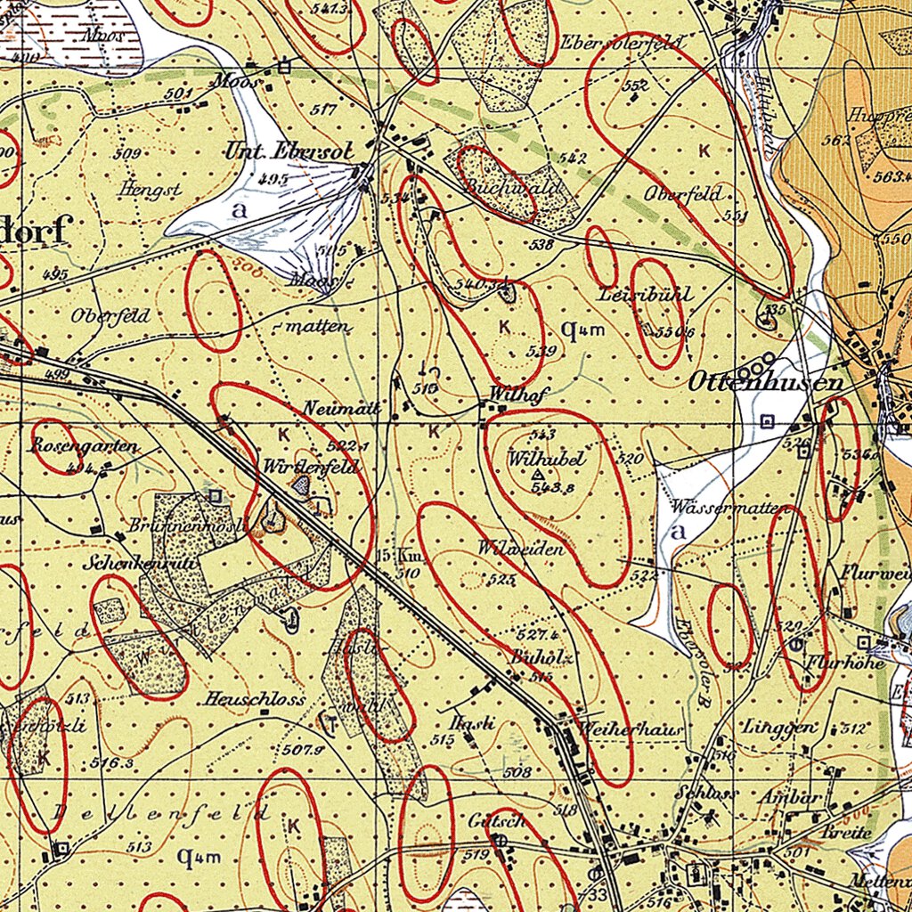 Hochdorf, 1:25,000 GA Map by SwissTopo | Avenza Maps